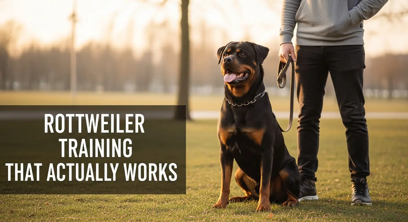 10 Structured Training Techniques For Rottweilers That Actually Work